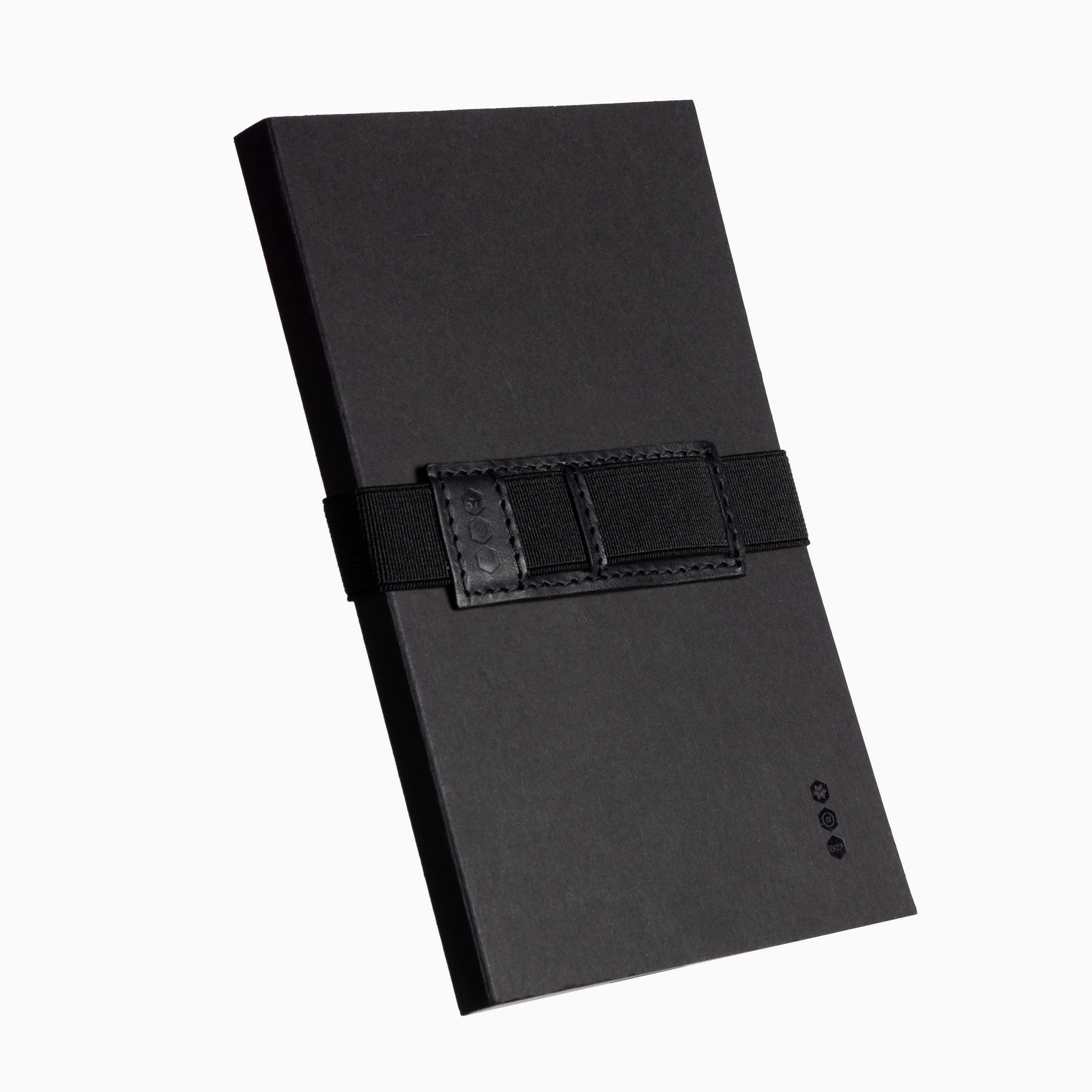 AJOTO notebook leather Tool band | Black and Tan