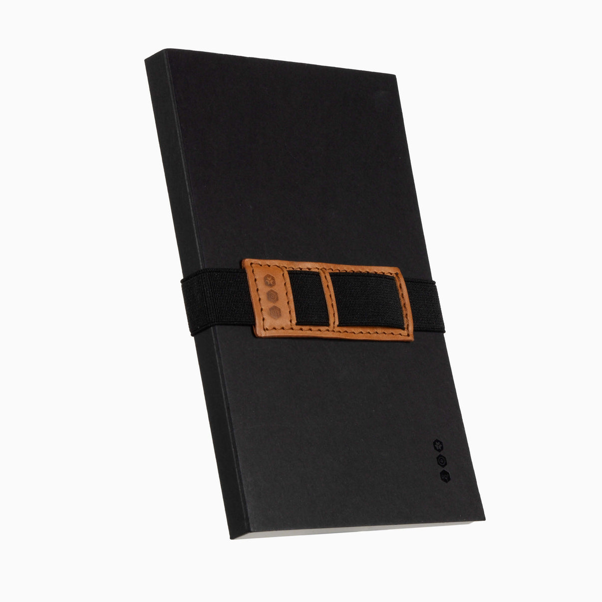 AJOTO notebook leather Tool band | Black and Tan